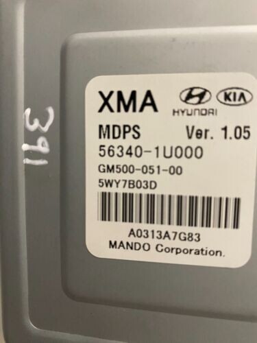 2014-2015 KIA SORENTO POWER STEERING CONTROL MODULE OEM 56340-1U000 | eBay
