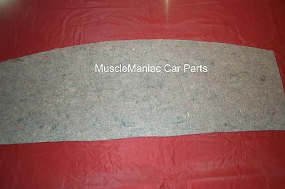 1970-1976 Duster Demon Dart Sport PACKAGE TRAY INSULATION 70 71 72 73 ...