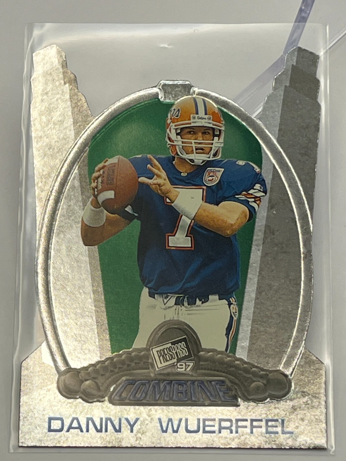 1997 Press Pass NCAA Football Card 39 Danny Wuerffel Florida Gators ...