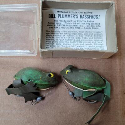 LOT OF TWO NEW IN BOX BILL PLUMMER'S BASSFROG ! PK B d | eBay