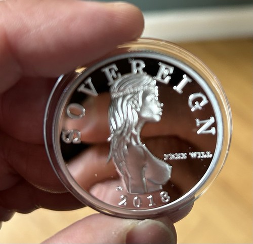 2018 Free Will Sovereign Bullion 1 oz. Silver #444, 445, 446, 447, 448 ...