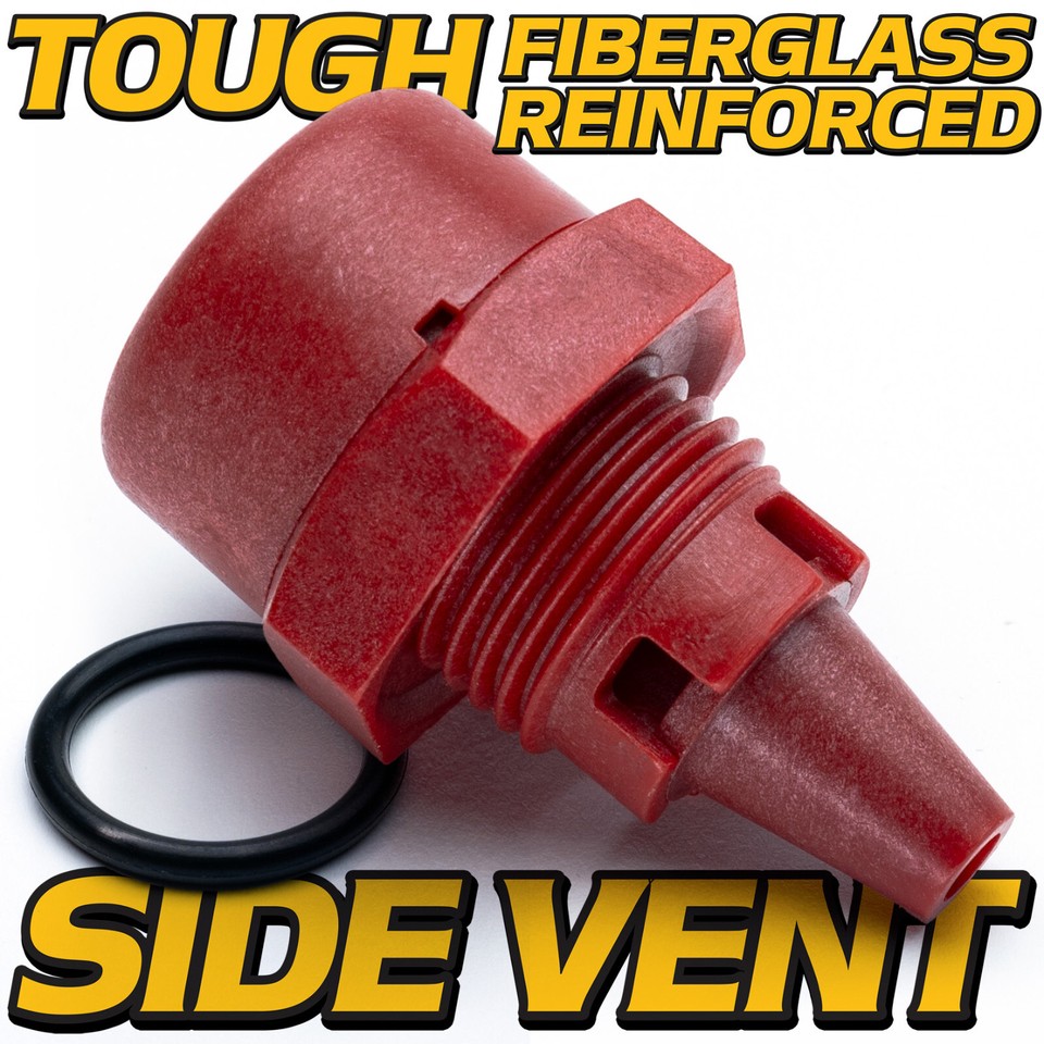 46798 Side Vented Oil Cap for CAT Pressure Washer Pumps 4HP 5DX 6DX ...