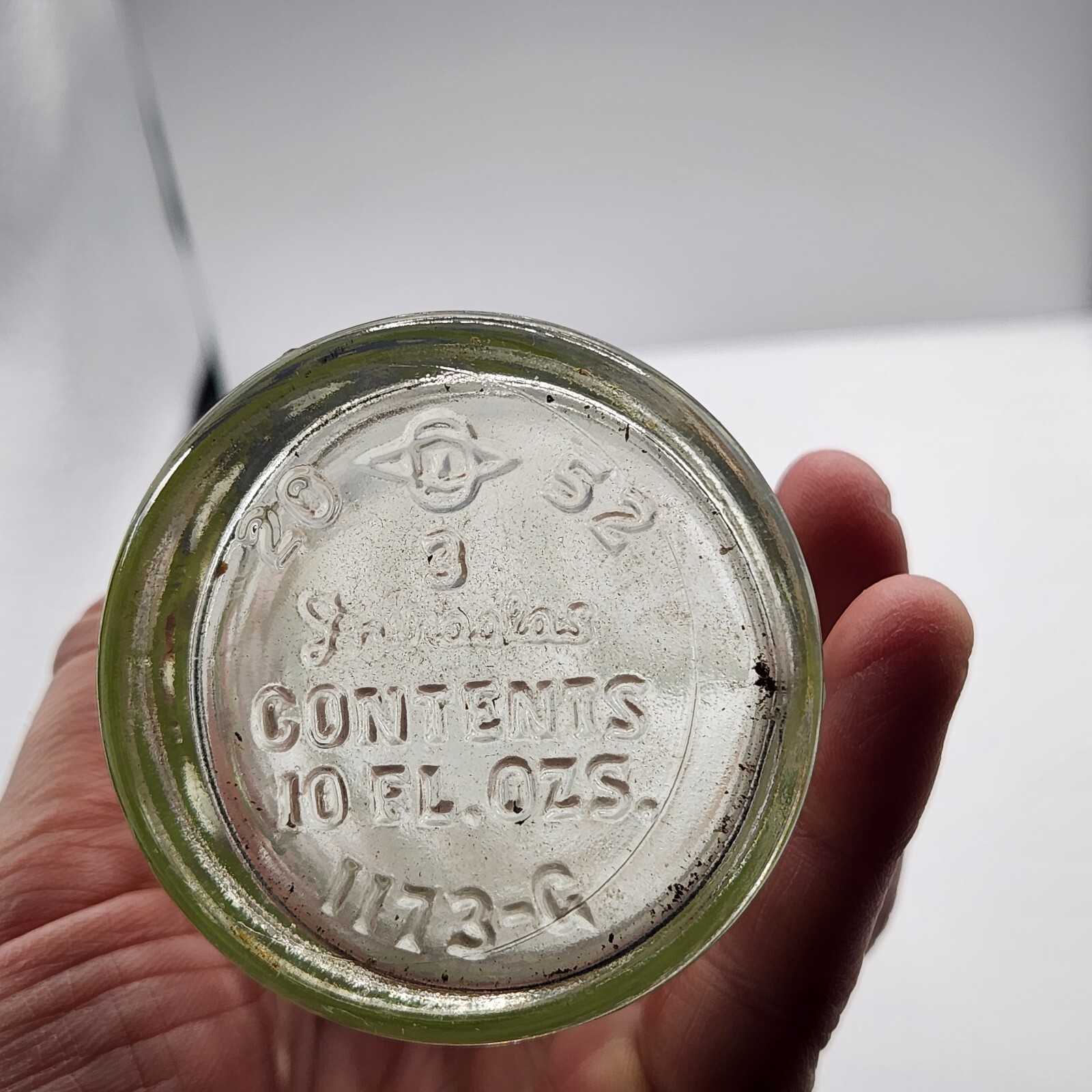 VINTAGE 1952 SUN CREST SODA GLASS BOTTLE 10 OZ PAINTED LABEL ATLANTA ...