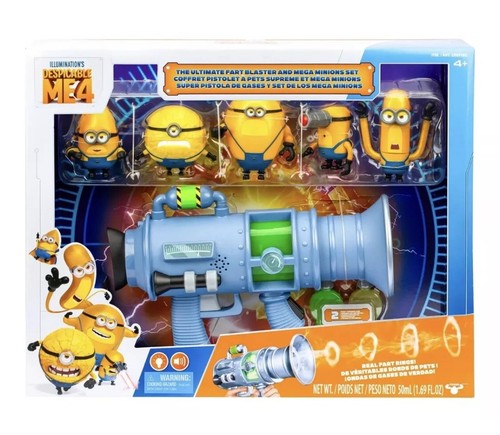 NEW Despicable Me 4 Ultimate Fart Blaster and Mega Minions Set | eBay
