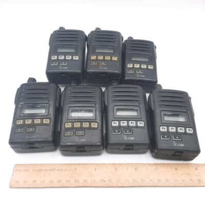 *1PC* ICOM IC-F60 UHF TRANSCEIVER RADIO WITH Battery / NO Antenna USED ...