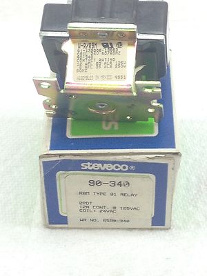 NIB! STEVECO 90-340 RELAY TYPE 91 FAST SHIP!!! (A112) | eBay