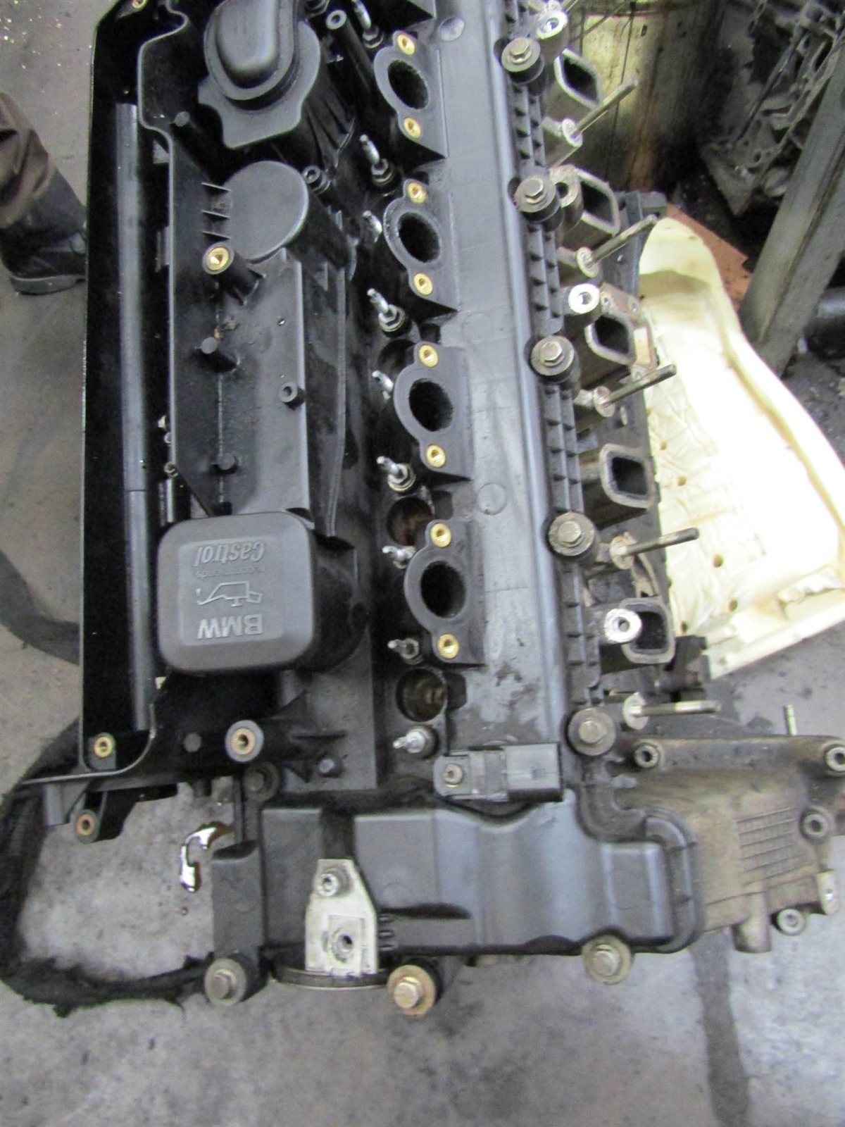 BMW 5 series E39 95-03 facelift 530D M57 engine inc cylinder head block ...