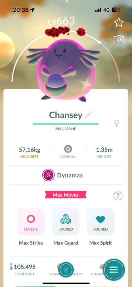 Pokémon Go | Shiny Gigantamax / Shiny Dynamax | Trade Registered 20K ...