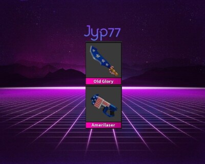 Roblox mm2 old glory set🔴🔵 | eBay