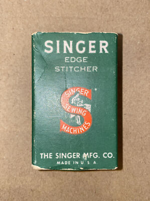 Singer Edge Stitcher Number 36865 In Original Box | eBay