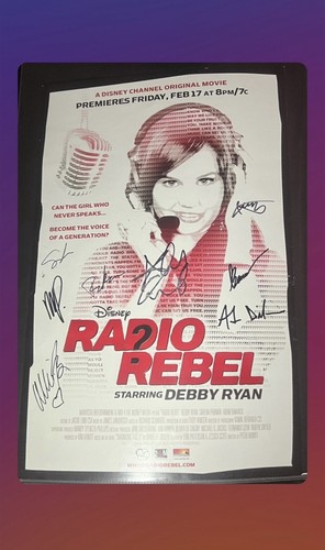 Disney Radio Rebel Cast Autograph Mini Poster | eBay