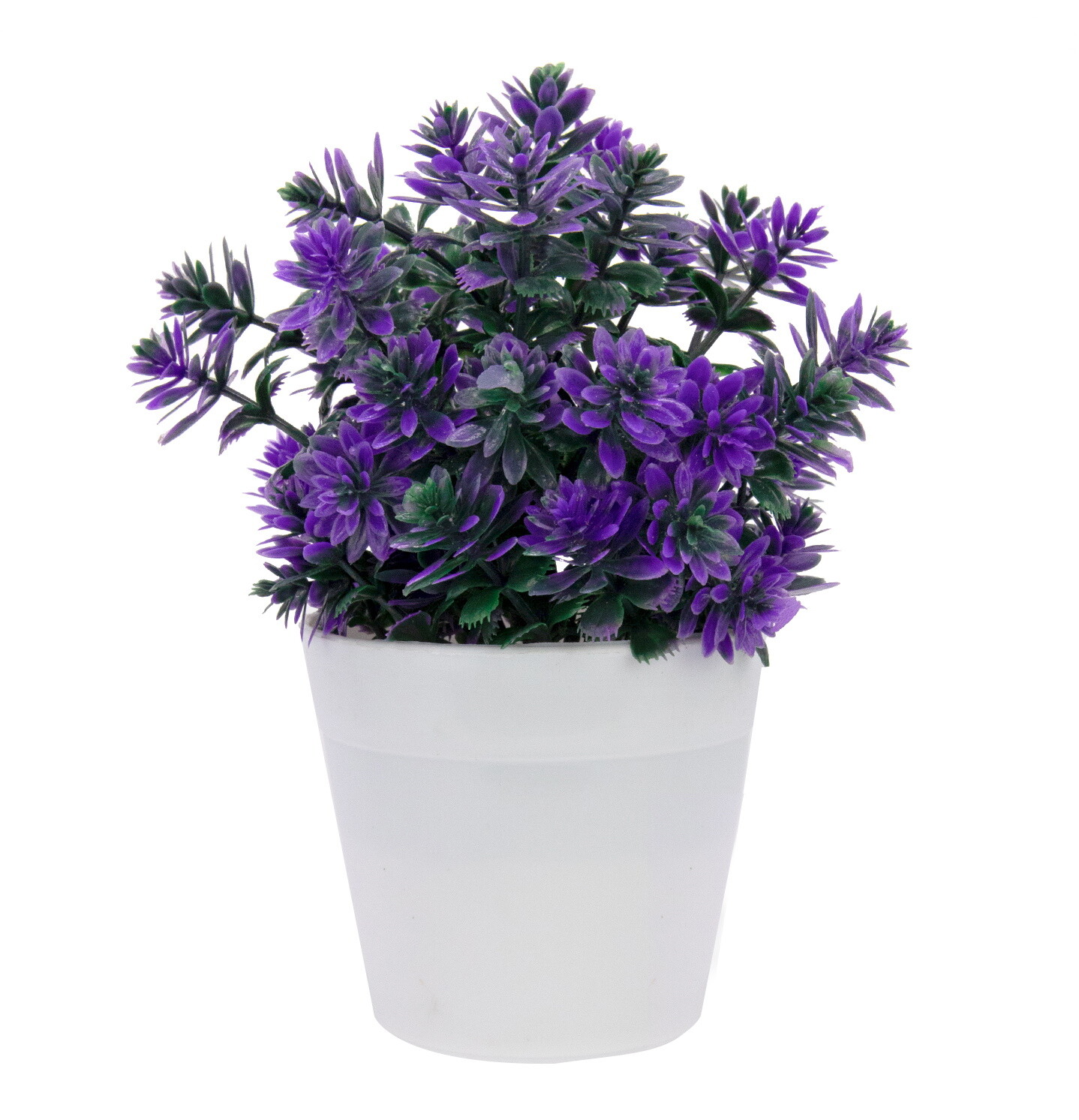 Artificial Flower Fake False Plants With Pot Potted Flowers Garden ...
