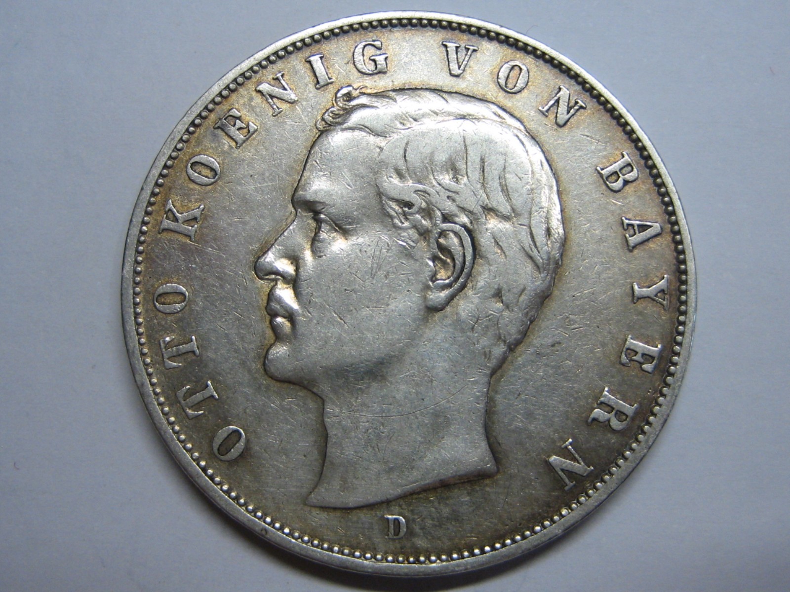 1909 GERMANY 3 MARK VON BAYERN OTTO KOENIG SILVER COIN EMPIRE | eBay