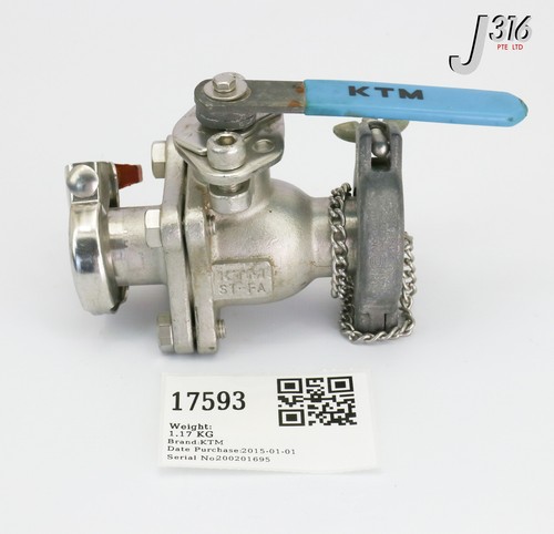 17593 KTM KUGELVENTIL, 25-10K, SCS14A ST-FA | eBay.de