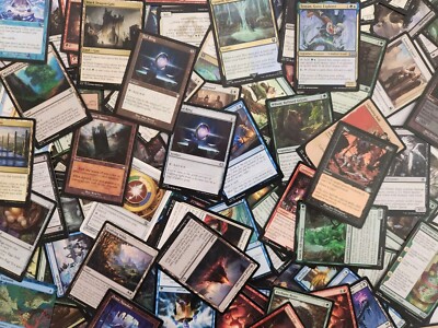 Magic The Gathering 50+ Bulk Card Lot *GUARANTEED Rares Mythic *10 ...