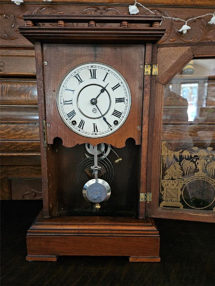 Seth Thomas City Series "Omaha" Shelf Clock | eBay