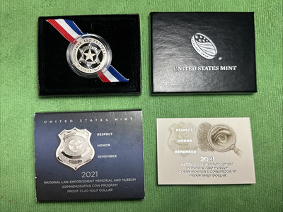 2021 United States Mint National Law Enforcement Coin | eBay
