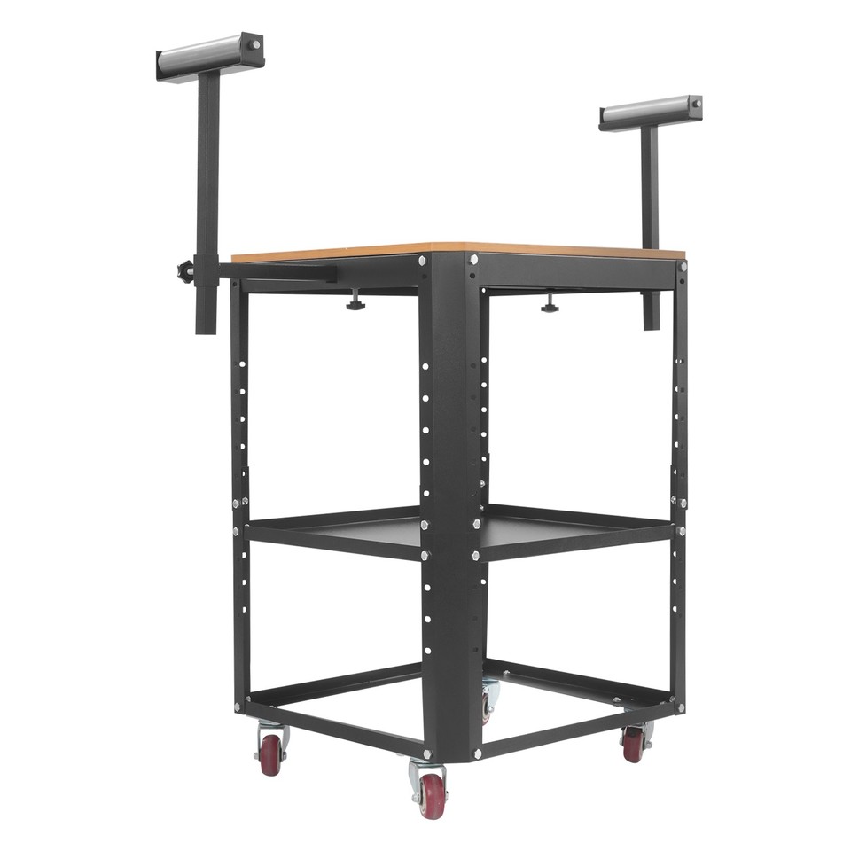 Rolling Planer Stand 550 lbs Load Capacity Tool Stand Height Adjustable ...