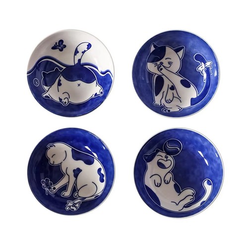 Ceramic Sauce Dishes - Japanese Sushi Plate, Cute Cartoon Water ...