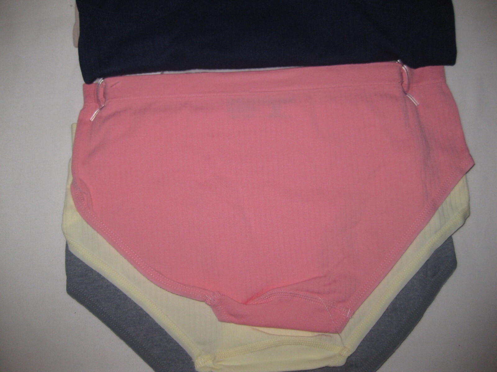 Kensie 5pk ribbed seamless tagless hipster panties M nwt $42 retail ...
