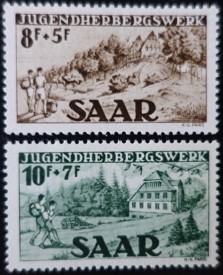 ALLEMAGNE - OCCUPATION FRANÇAISE - SARRE SAAR N°250/251 NEUF * MH | eBay