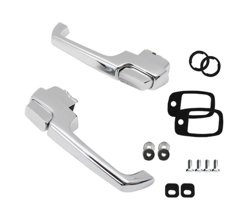 67-72 CHEVY GMC TRUCK PICKUP C10 C15 C20 K10 K20 CHROME OUTER DOOR ...