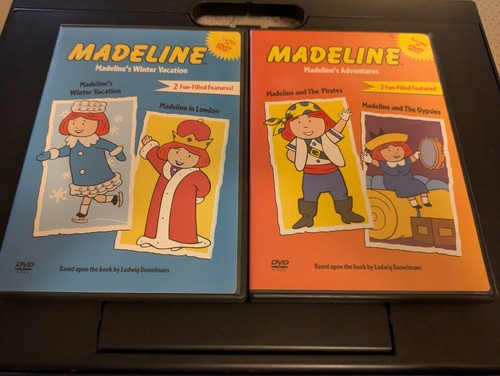 Madeline DVD - Lot of 2 - Winter - London - Pirates - Gypsies - Pre ...