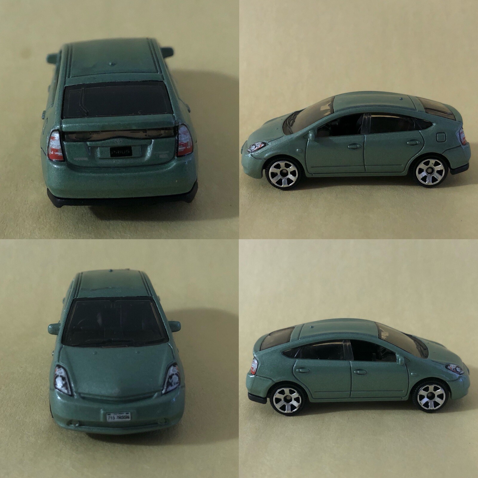 Matchbox Toyota Prius Red, Black, Brown, Mint GreenLot of 4 | eBay
