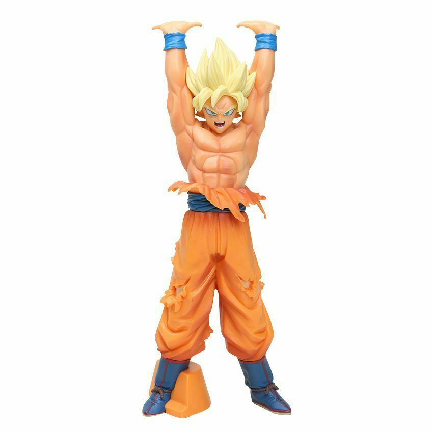 Dragon Ball Z 9.5" Super Saiyan Son Goku Genki Dama Spirit Bomb Figure ...
