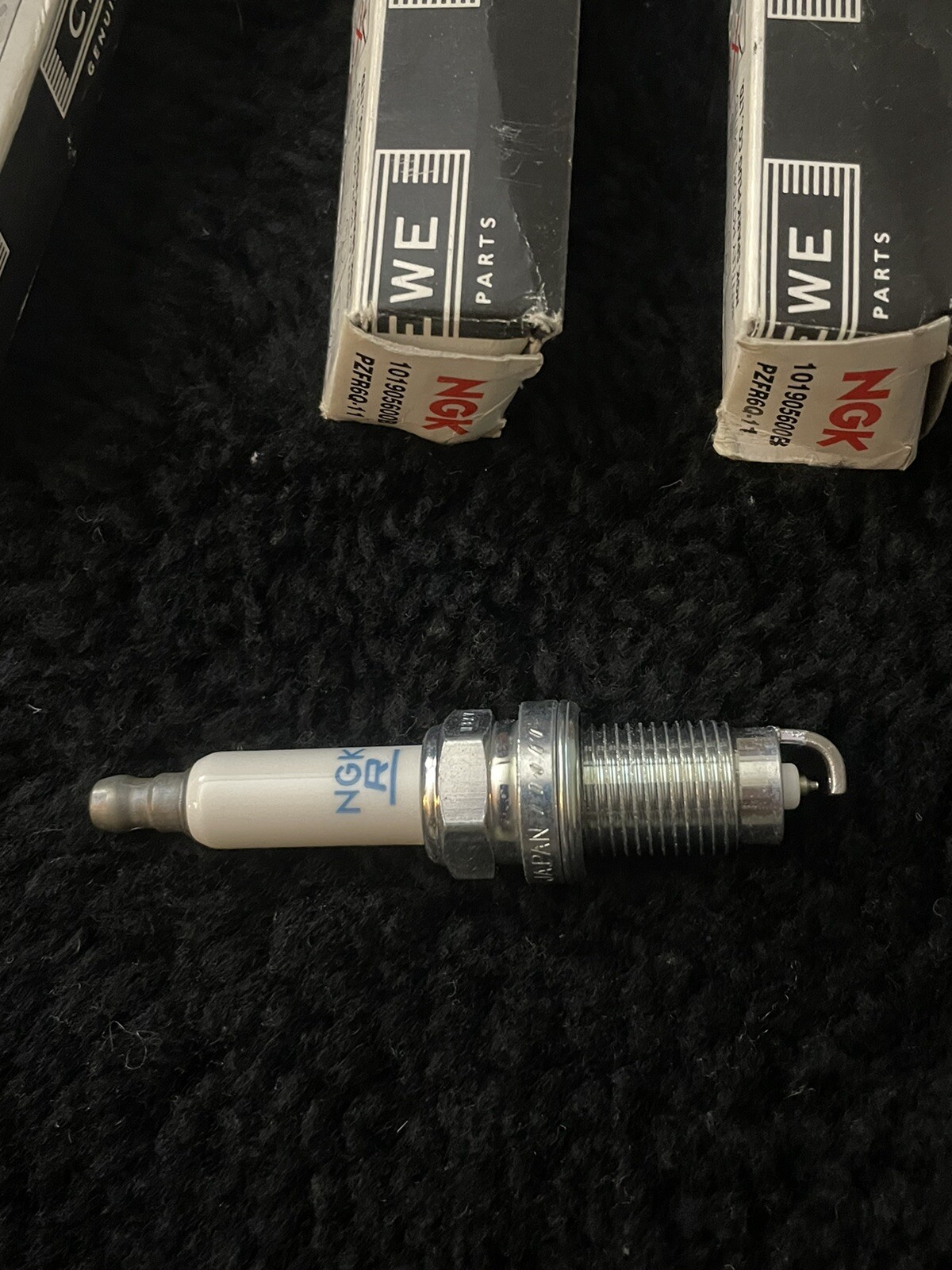 Bentley Continental GT W12 2004-10 Set 3 Spark Plugs 101905600B PZFR6Q ...