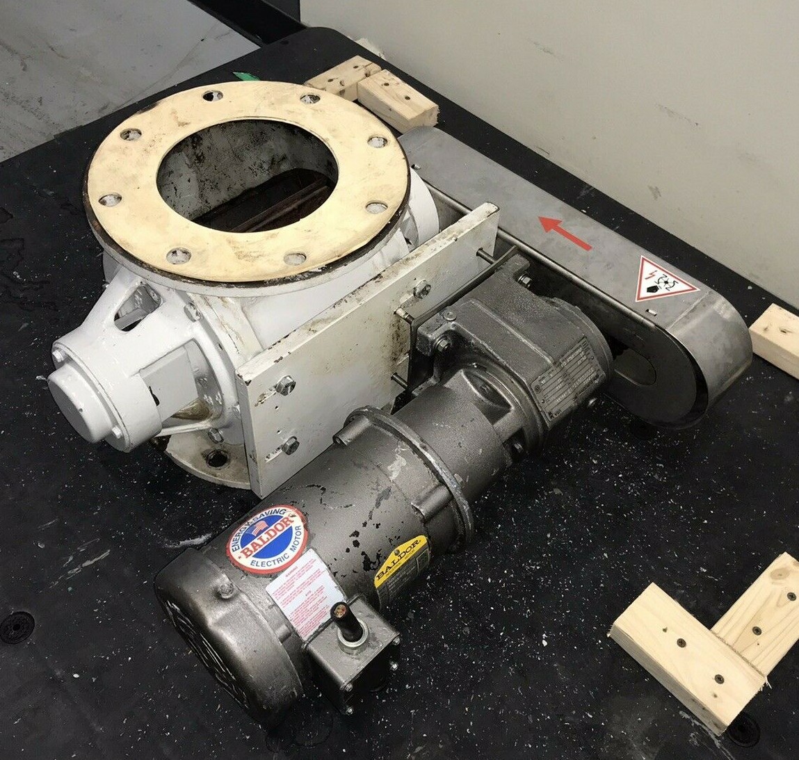 DMN Westinghouse Rotary Airlock with 1/2hp Geardrive | eBay