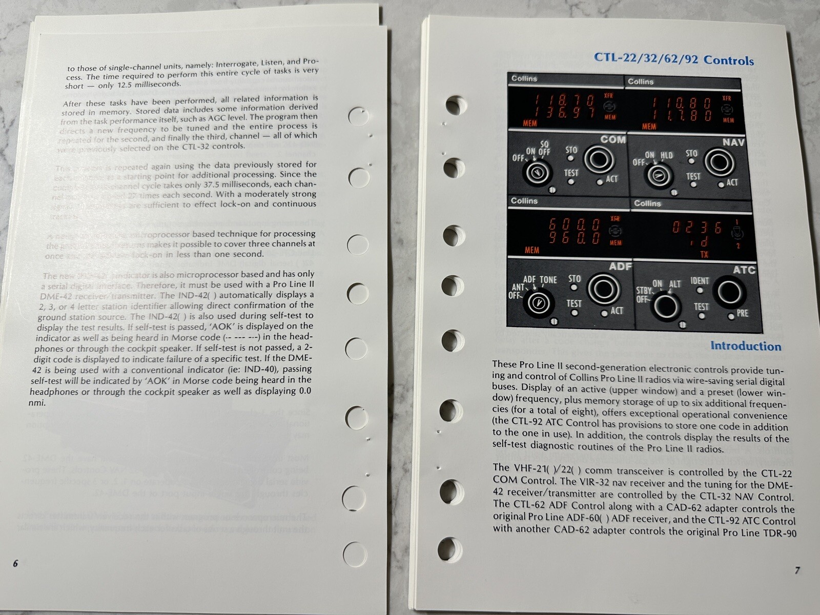 Collins Pro Line II Pilot's Guide | eBay