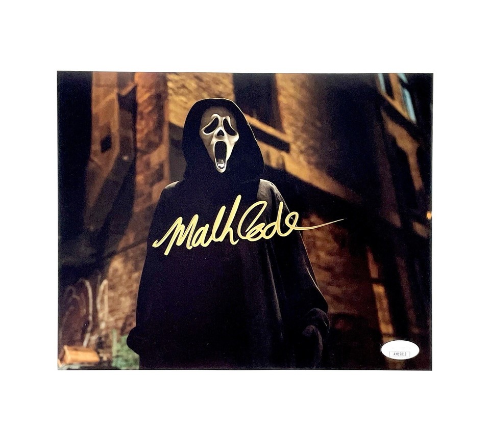 Scream VI Ghostface Mathieu Coderre Signed 8x10 Photo Horror Movie ...