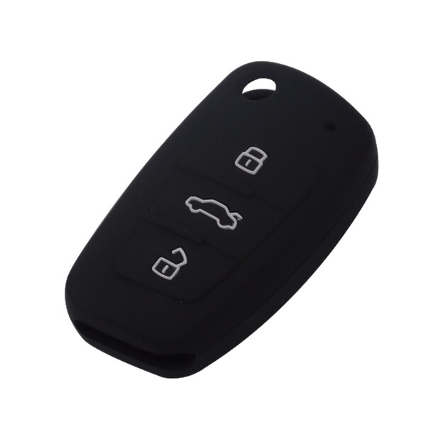 Audi Schlüssel Etui Silikon Cover Sline A3 A5 Q3 Q5 A6 A4 B6 B7 B8 TT ...