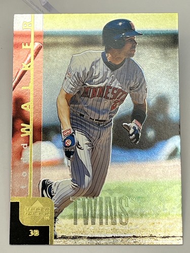 1997 Upper Deck MLB Card #78 Todd Walker Minnesota Twins FOIL w/GOLD ...