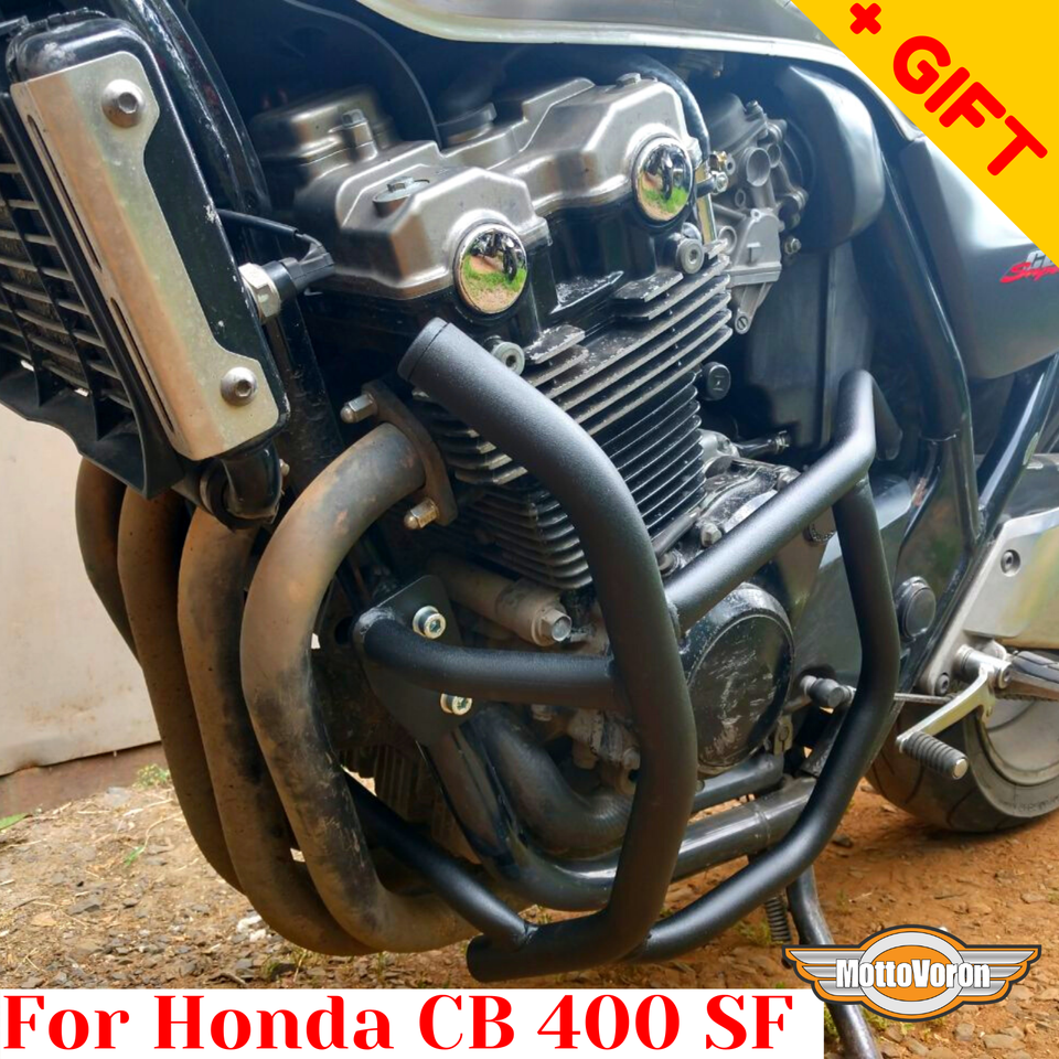 For Honda CB 400 SF engine guard CB 400 Super Four crash bars (1992 ...
