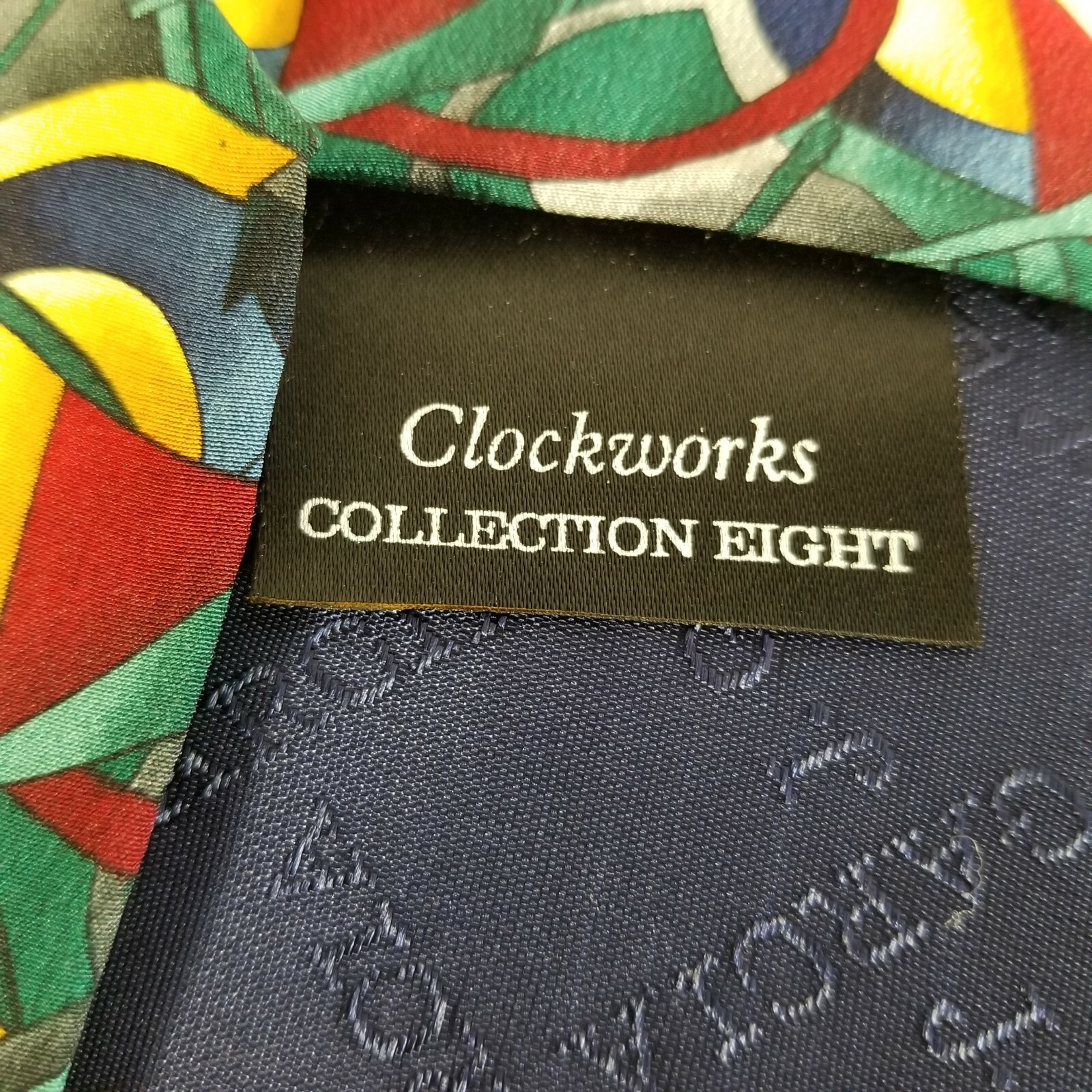 Jerry Garcia Neck Tie Clockwork Collection Eight 100% Silk 3.75" × 59 ...