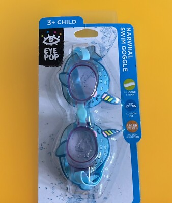 NARWHAL EYE POP UNICORN SWIM GOGGLES | eBay