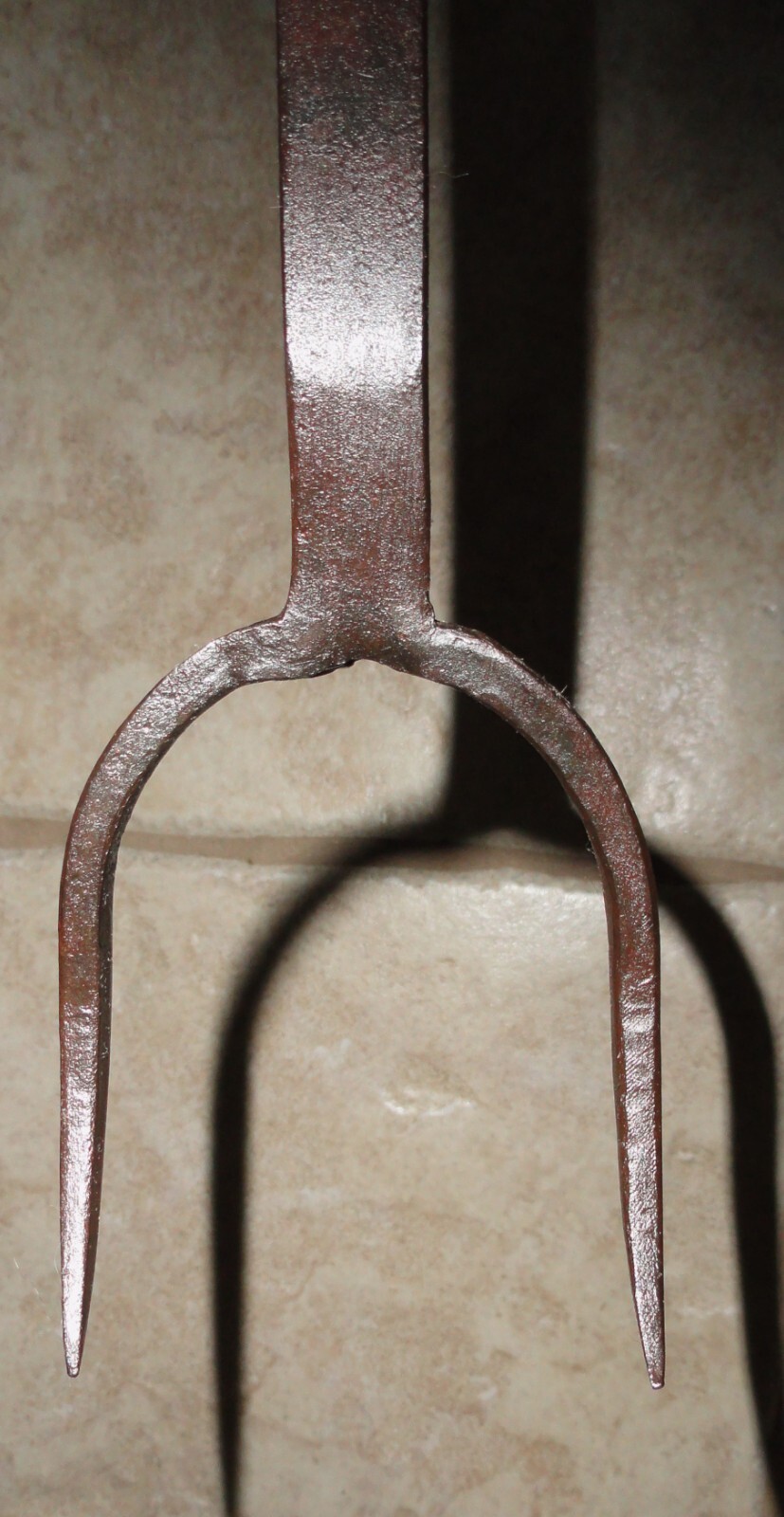 Antique Butcher Flesh Fork ~ Wrought Iron Hand Forged ~ 37 ¾” Long ...