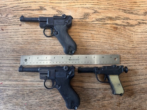 Vintage German Luger Pistol Knickerbocker Park Plastic Dart Gun 1950s ...