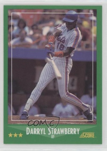 1988 Score Factory Set High Gloss Darryl Strawberry #360 | eBay