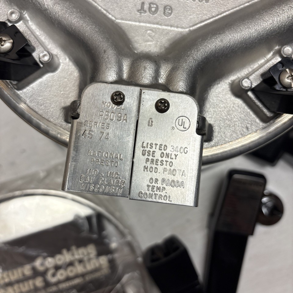 Presto Pressure Cooker 6 Quart Model #PB09A Canning Cooking Vintage EUC ...