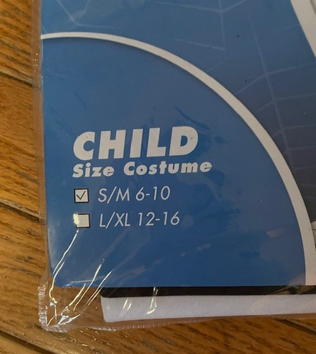 Spirit Halloween Boys & Girls Black White Striped Burglar Robber ...