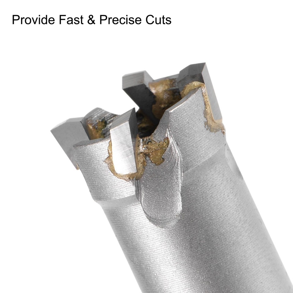 15mm Carbide Hole Cutter Hole Saw for Stainless Steel with Center Drill ...