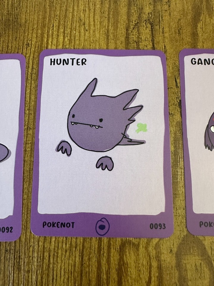 Dysfunctional Passholder Pokenots 151 - Gassy, Hunter, Ganger - Pokemon ...