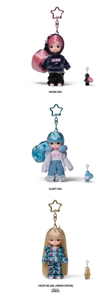 ILLIT Not Cute Anymore 1st Single Album Little Mimi Ver Doll Keyring ...
