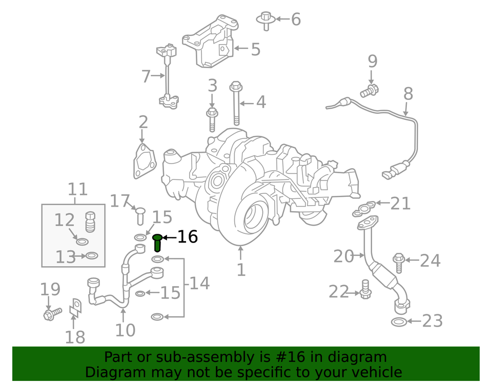 Genuine Nissan Oil Inlet Tube Eye Bolt 46356-EZ40B | eBay