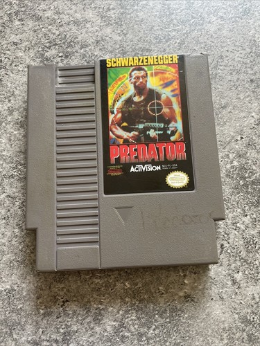 Predator (Nintendo NES) Arnold Schwarzenegger - Tested 47875700024| eBay