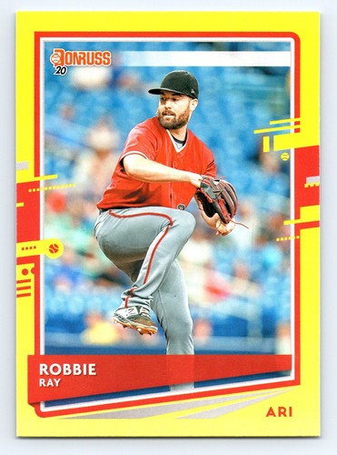 2020 Donruss #86 Robbie Ray Yellow Arizona Diamondbacks | eBay