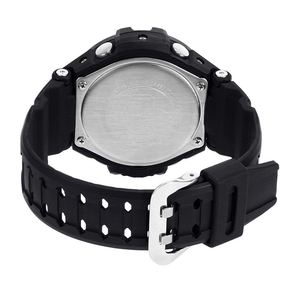 Casio G-Shock Twin Sensor Compass Aviator Black Resin Band Watch GA1000 ...